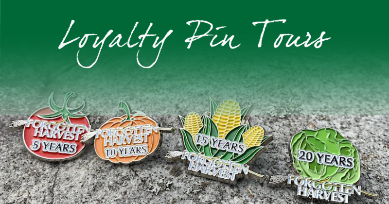 Loyalty Pin Tours - Forgotten Harvest